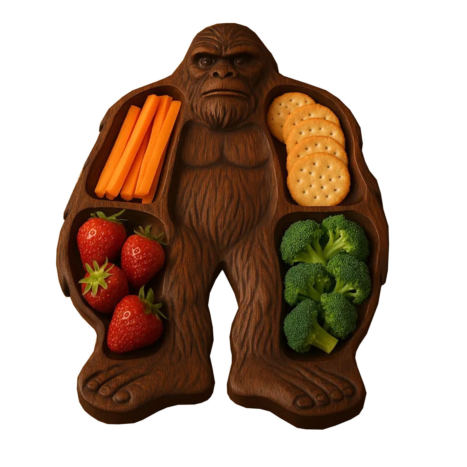 Yuioop Wood Charcuterie Boards Fruit, Gorilla Charcuterie Trays ...