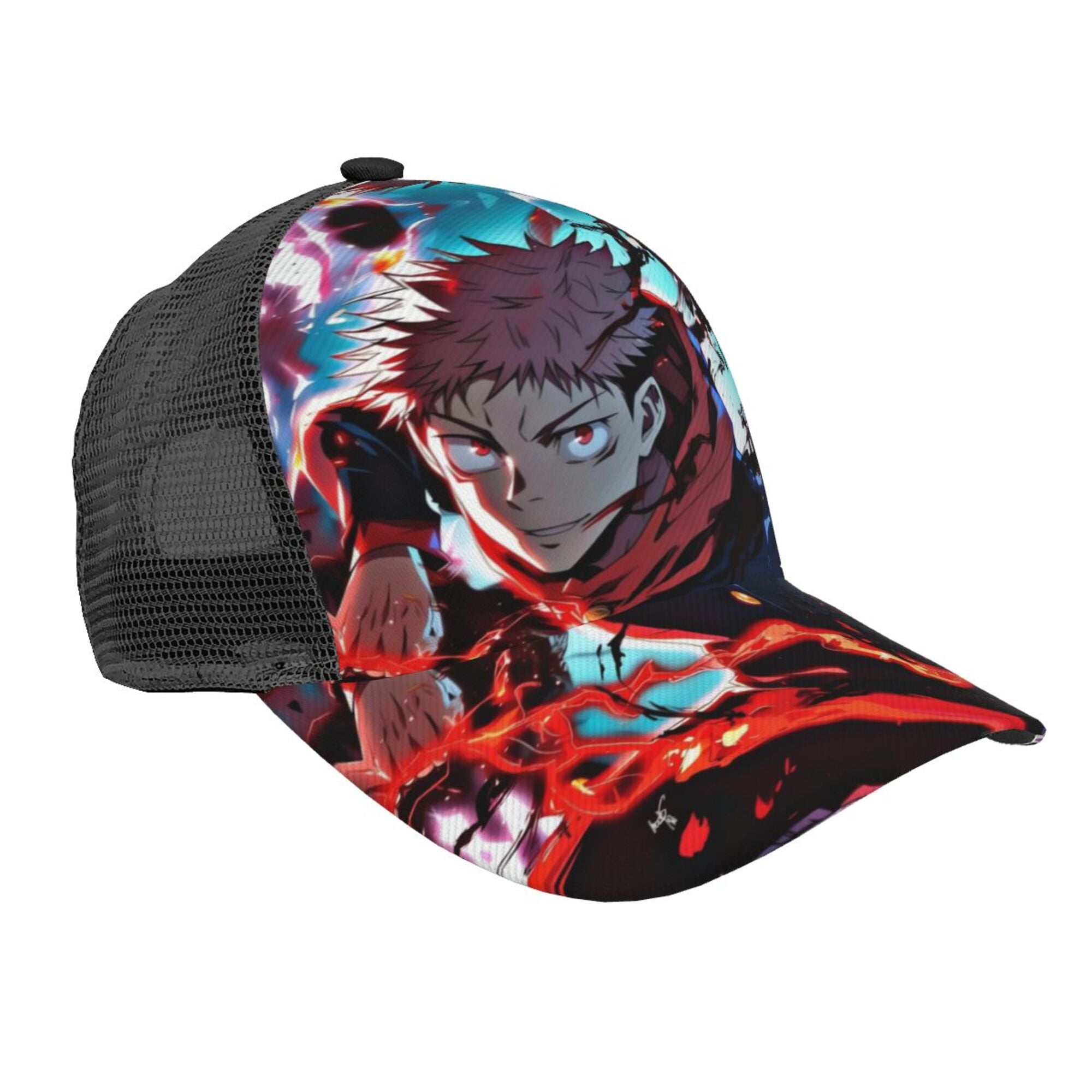 Yuji Itadori Jujutsu Kaisen Baseball Cap Adjustable Funny Fashion ...