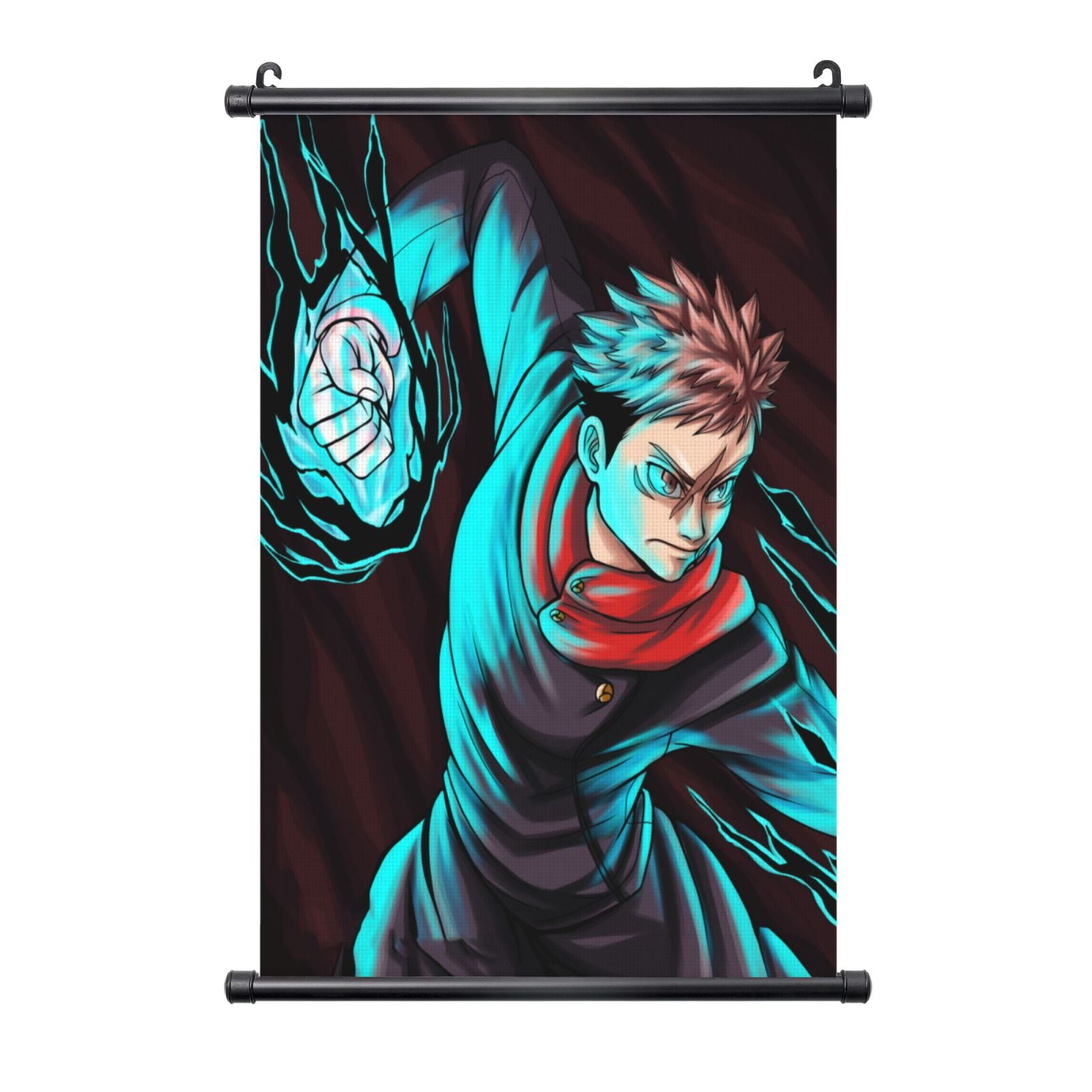 Yuji Itadori Poster Plastic Shaft Wall Hanging Banner Artwork Canvas ...