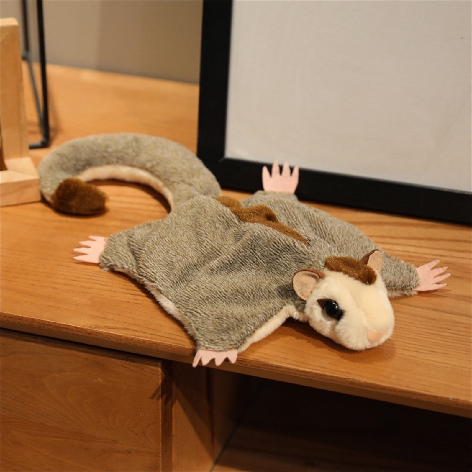 YujiCraft Cartoon Flying Squirrel Doll Plush Toy with Magnets, Limbs ...