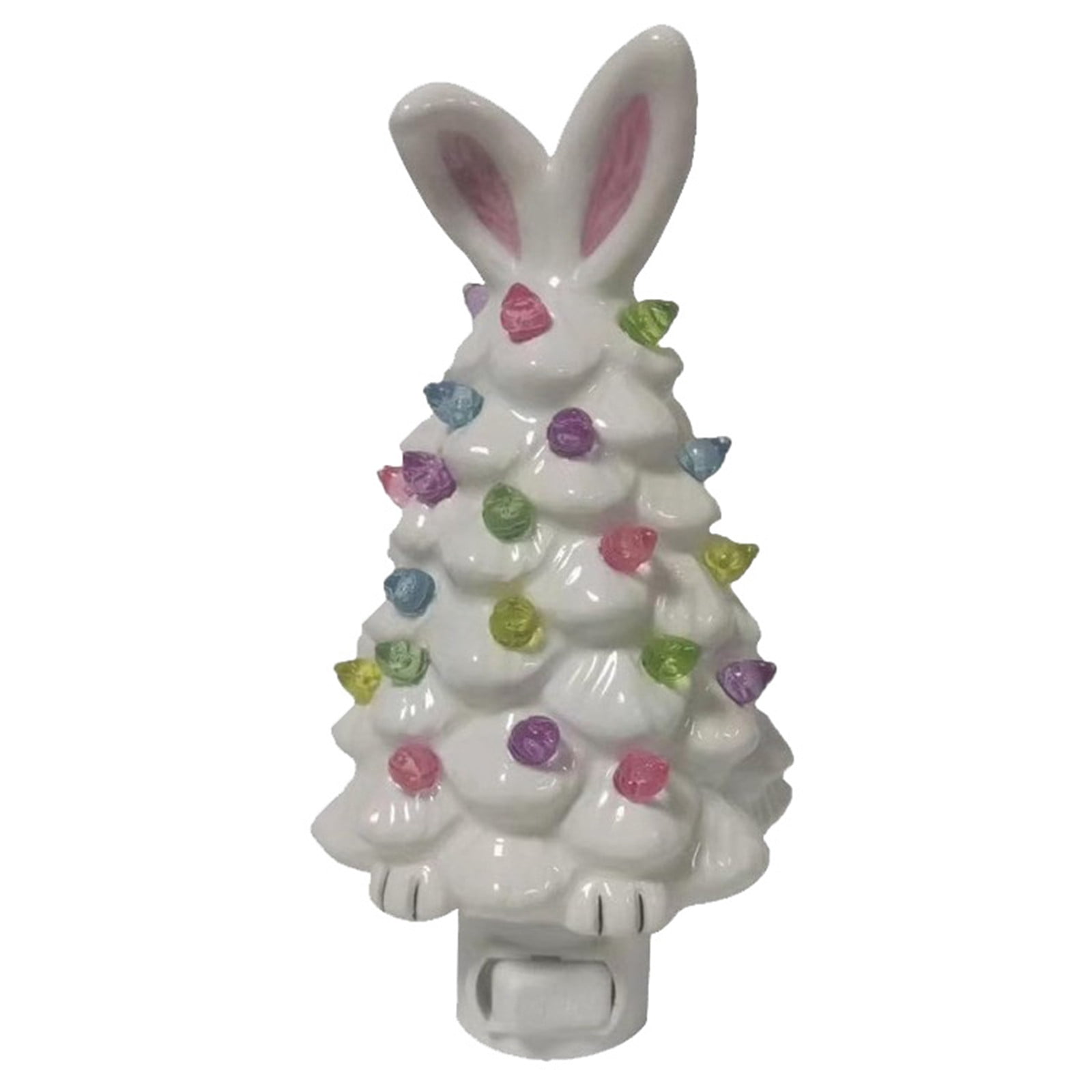 YujiCraft Easter Decorations for Home - Resin Easter Bunny Figurine, 3 ...