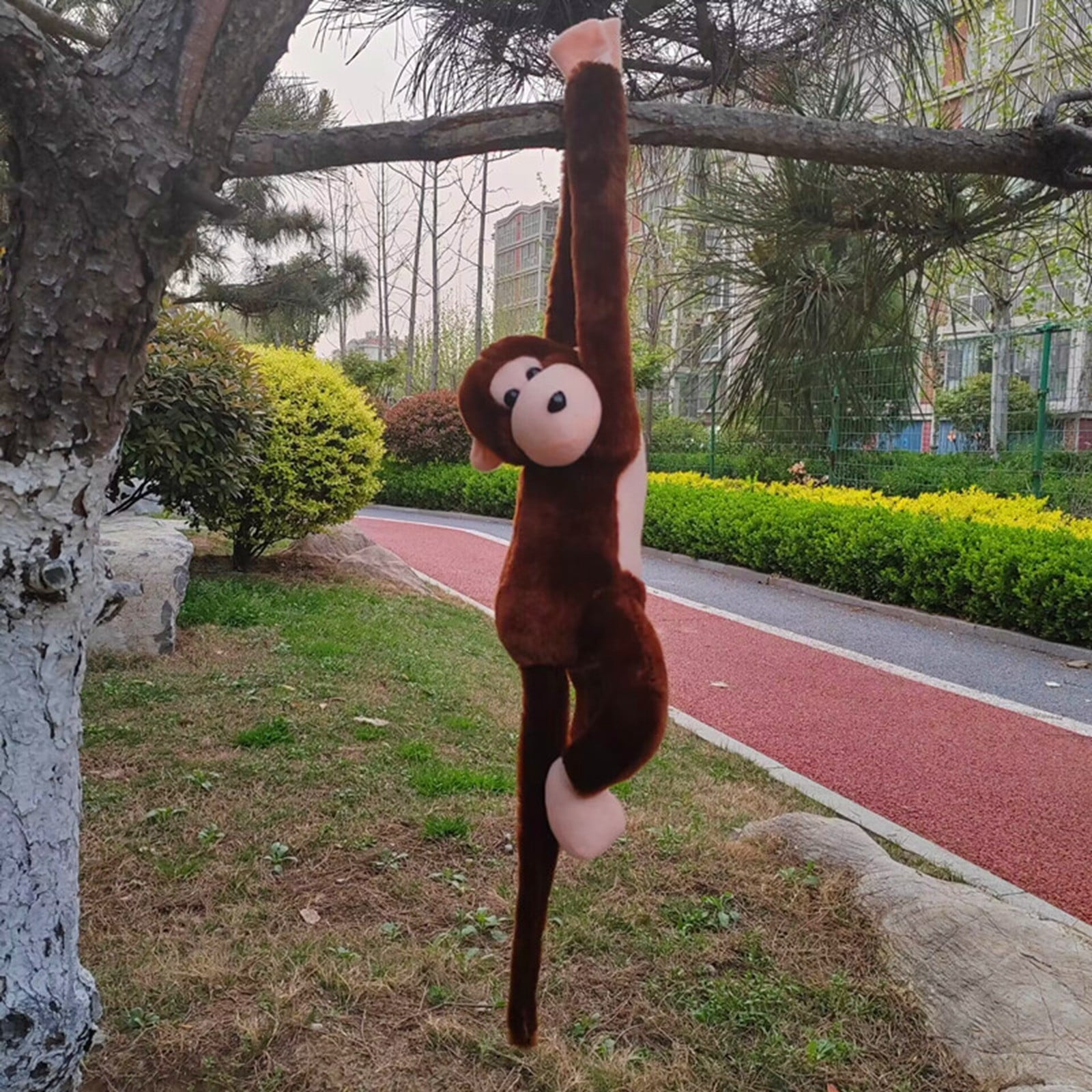 YujiCraft Screaming Monkey Stuffed Toy Plush Doll, Gibbon Children's ...