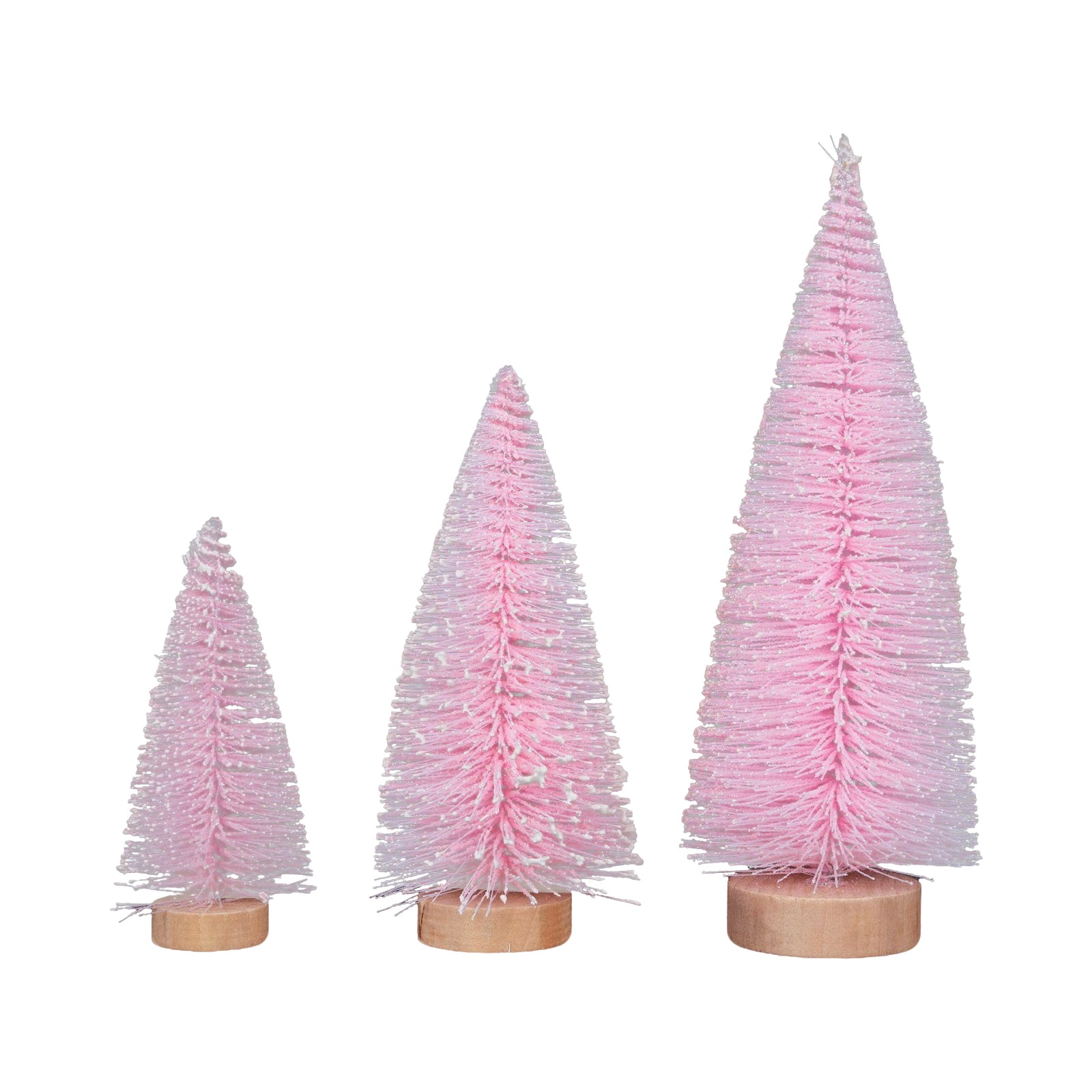 YujiCraft Snow Simulation Mini Christmas Tree, Artificial Christmas ...