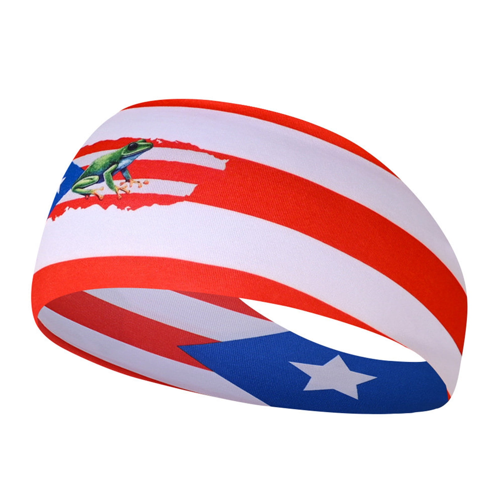 Yujia 2026 Soccer Game Patriotic Design Sports Headband, Moisture ...