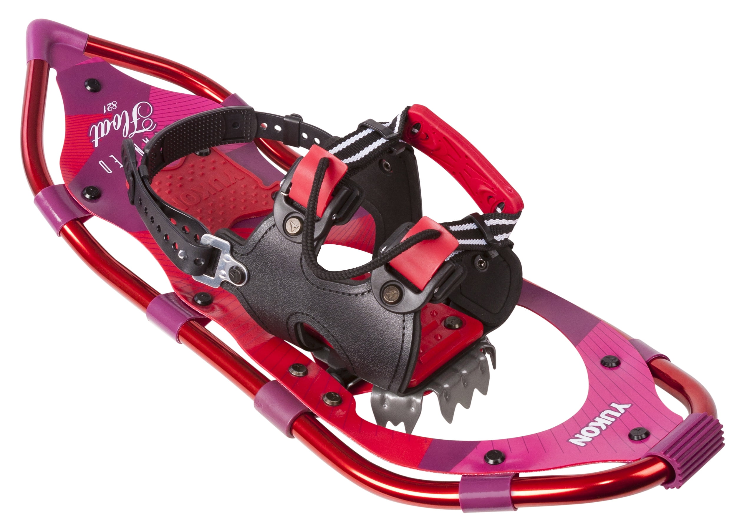 Yukon Charlie's Advanced Float 8" x 21" Backcountry Hiking Snowshoes ...