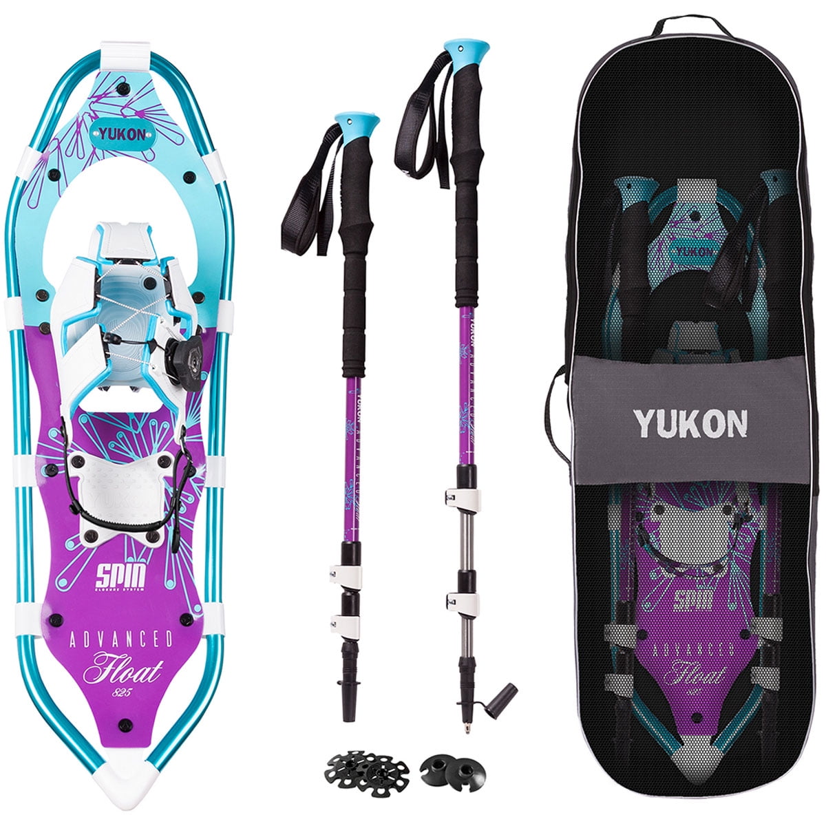 Yukon Charlie's Advanced Float Women's Snowshoes Sporting Goods for ...