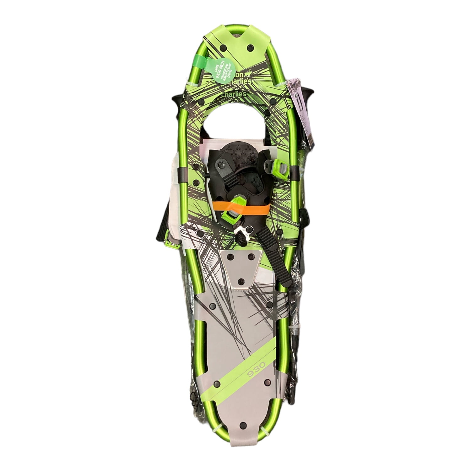 Yukon Charlie's Durable Aluminum Rocker Frame Snowshoe Kit, Large (9x30 ...