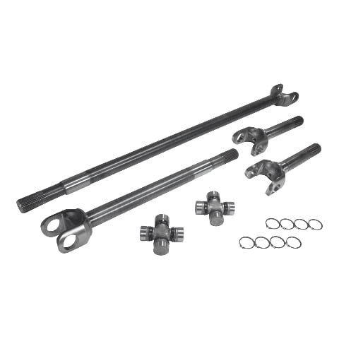 Yukon Chromoly Front Axle Kit, GM 8.5, Both Sides, 19/28 Spline, 1310 U ...