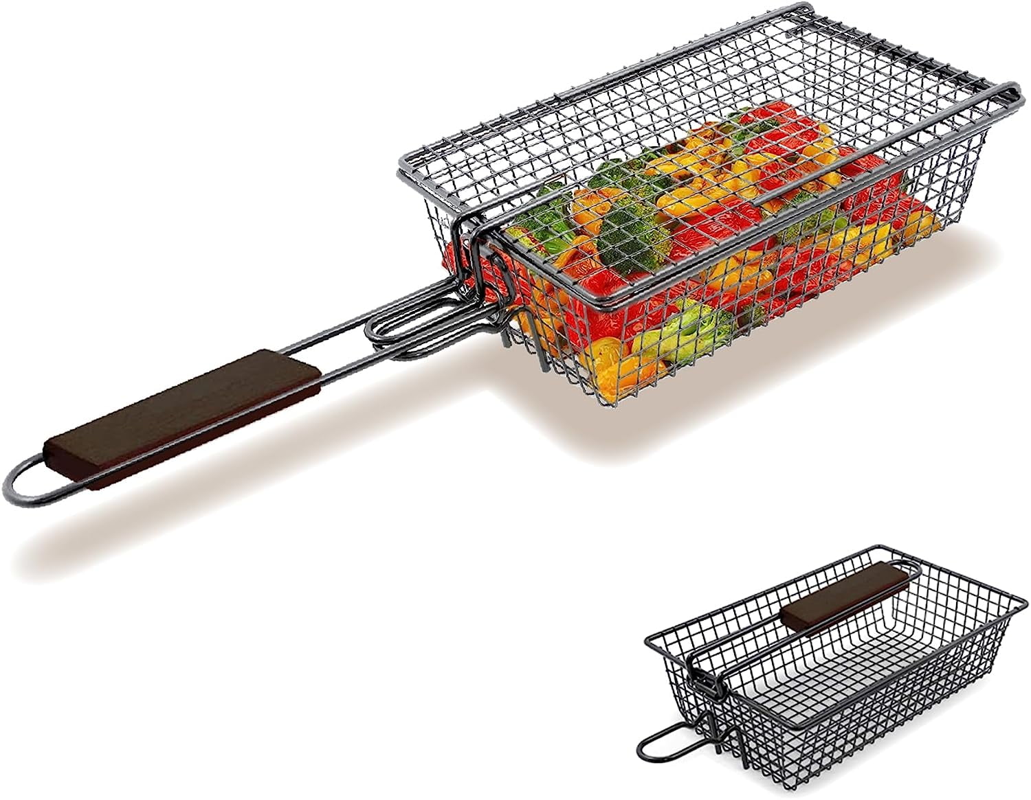 Yukon Glory Premium Grilling Basket for Barbecue, Fish, & Vegetable ...