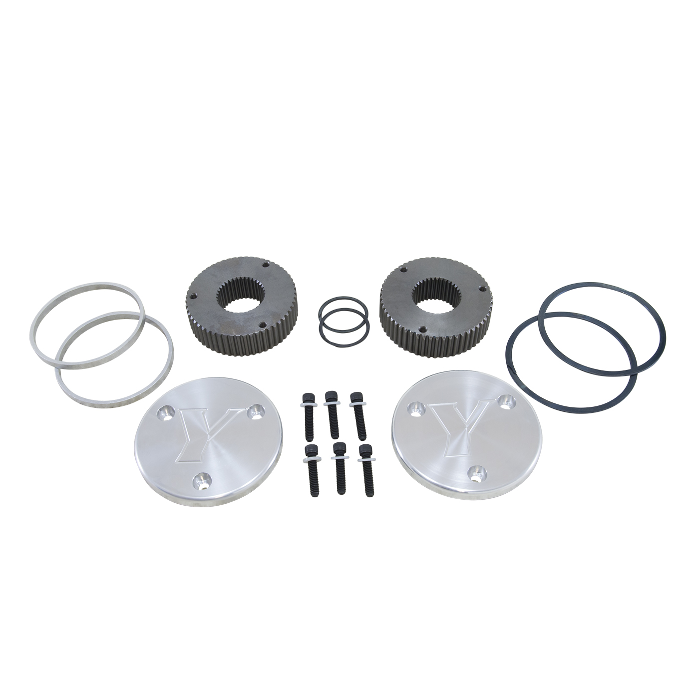 Yukon Hardcore Drive Flange Kit Dana 60 35-Spl Outer Stubs with ...