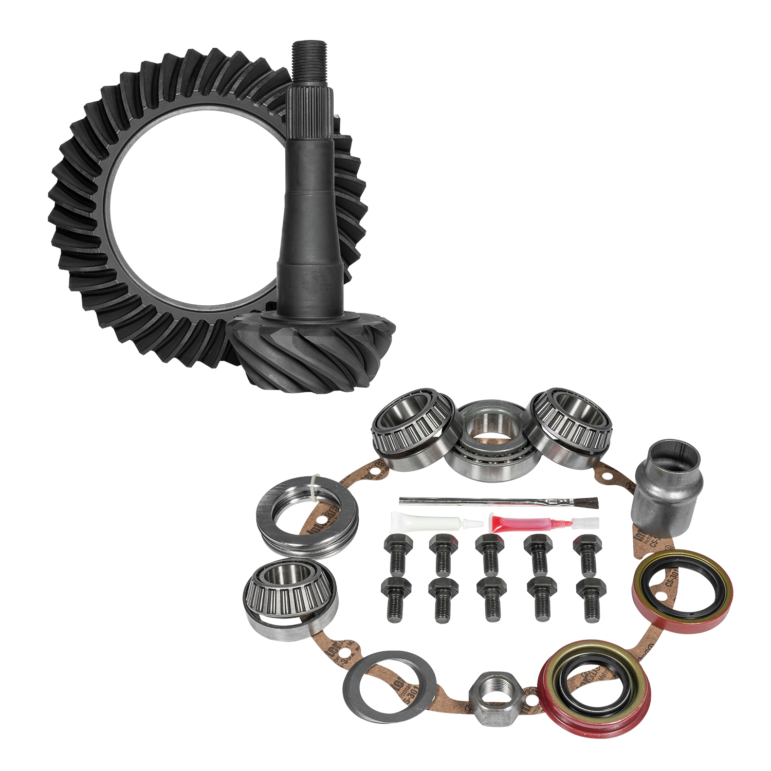 Yukon Muscle Car Re-Gear Kit for GM 8.5 Olds diff, 27 spline, 3.42 ...