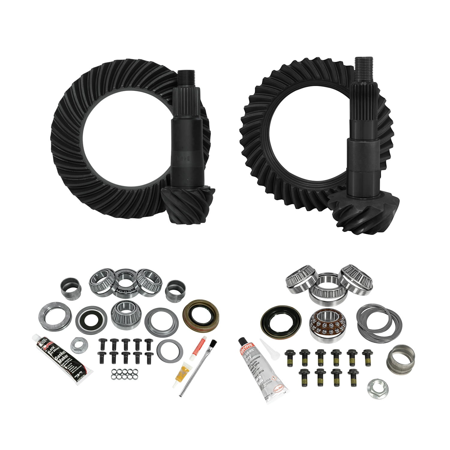 Yukon Re-Gear and Install Kit, D30 front/D44 rear, Jeep JL non-Rubicon ...