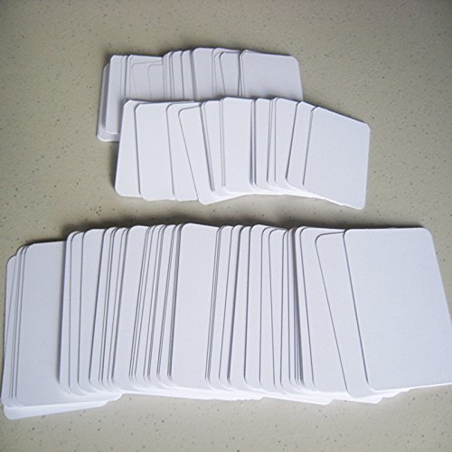 Yukonics Plain White Pvc Id Cards For Epsn Inkjet Printers - (Set Of ...