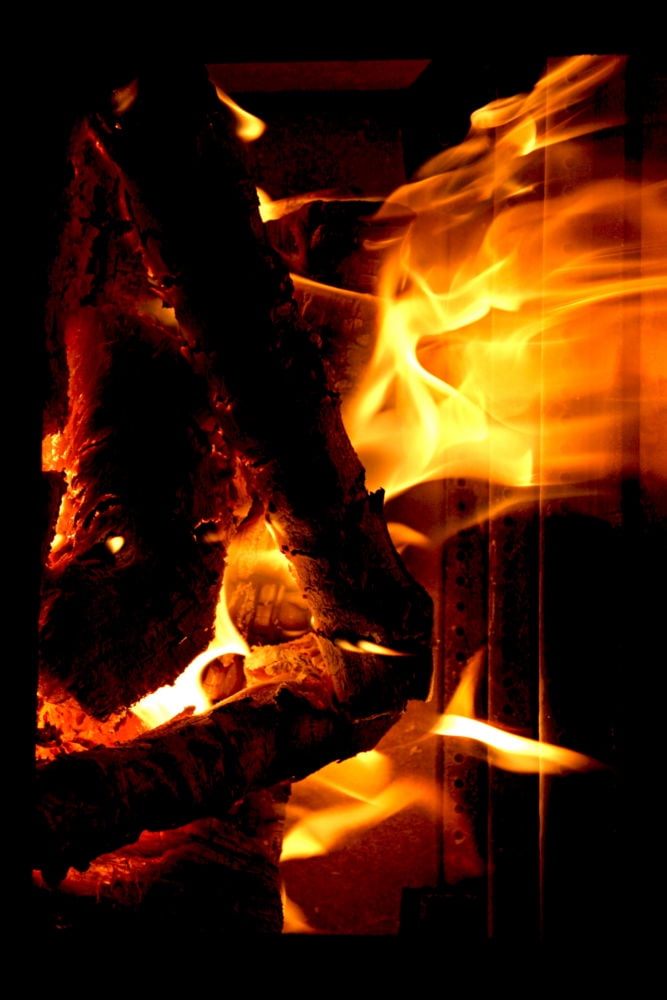 Yule Log Christmas Holiday Poster 24Inx36In Poster 24x36 Multi-Color ...
