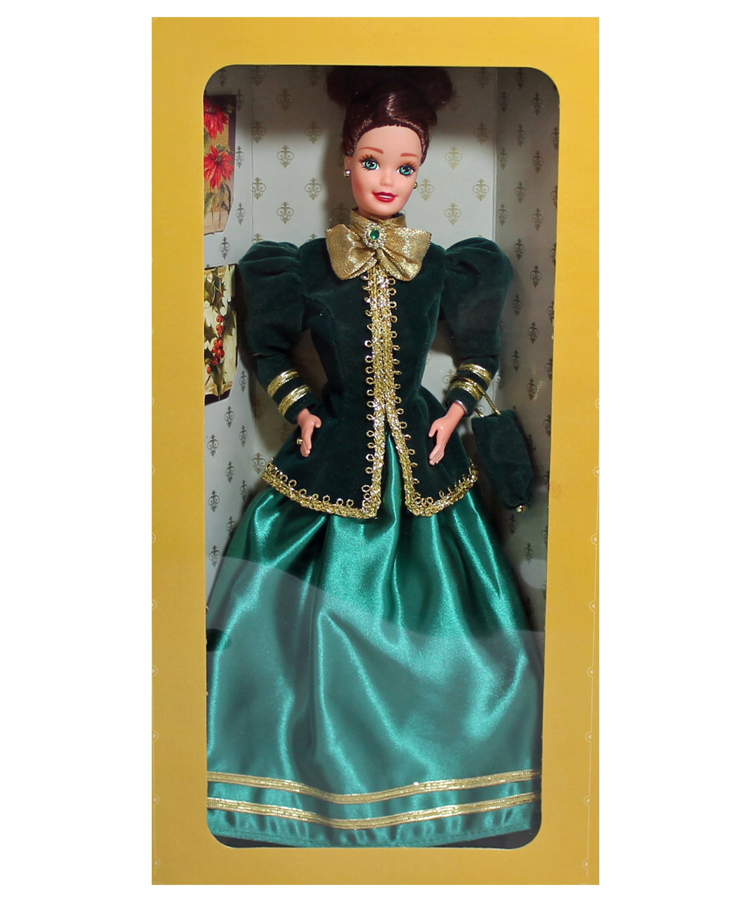 Yuletide Romance Barbie Hallmark Special Edition Doll 1996 Mattel 15621 ...
