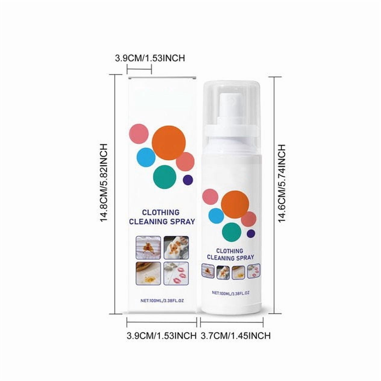 Yulucky Cleaning Spray,Stain Remover Spray for Clothes-3.4 oz Fabric ...