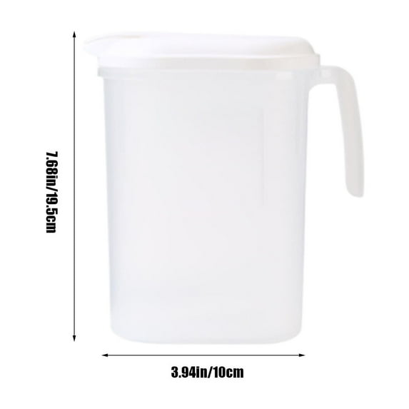 Yulucky Cold Water Kettle,1.8L Plastic Cold Kettle With Lid for ...