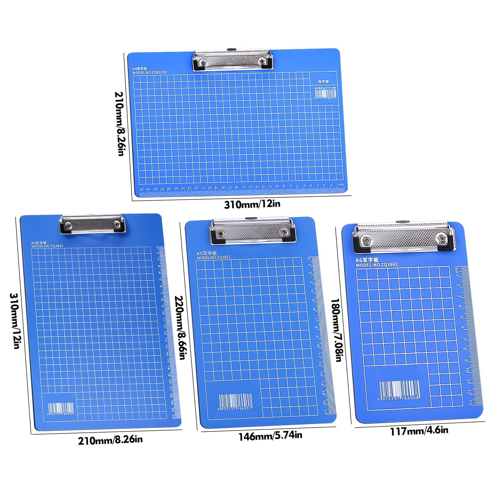 Yulucky Folder,A4 Clipboard Folder with Thick Board for Office ...
