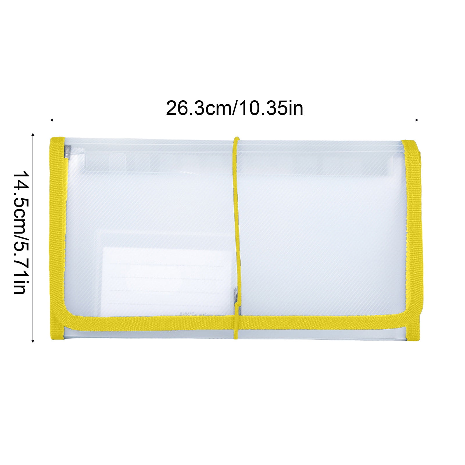 Yulucky Pla Stic Document Classification Folder,13-Compartment B6 ...