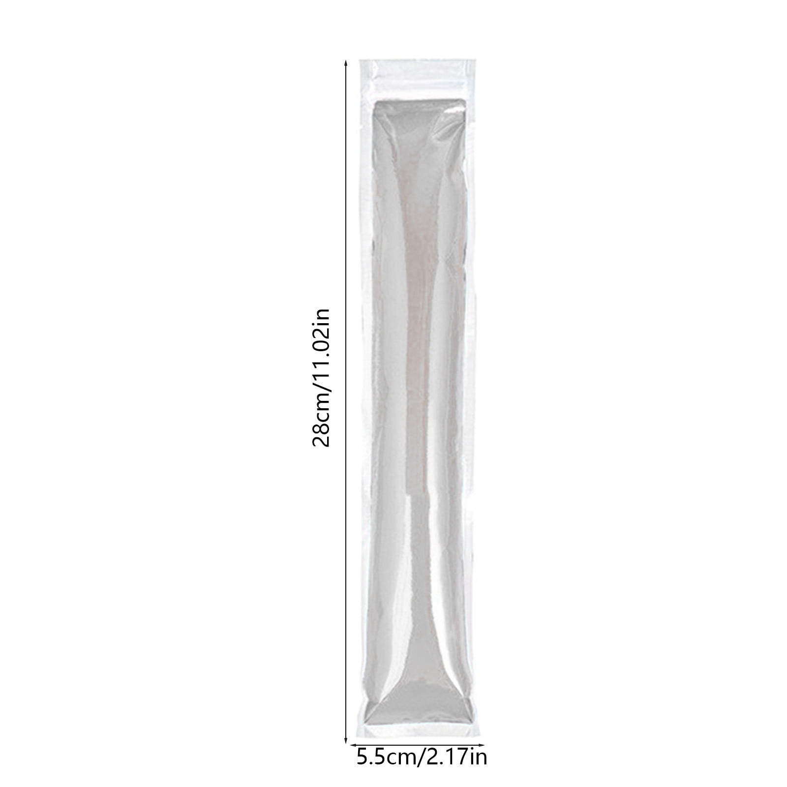 JASKFLY Plastic Popsicle Bags 50 Pack Disposable Popsicle Bags with ...