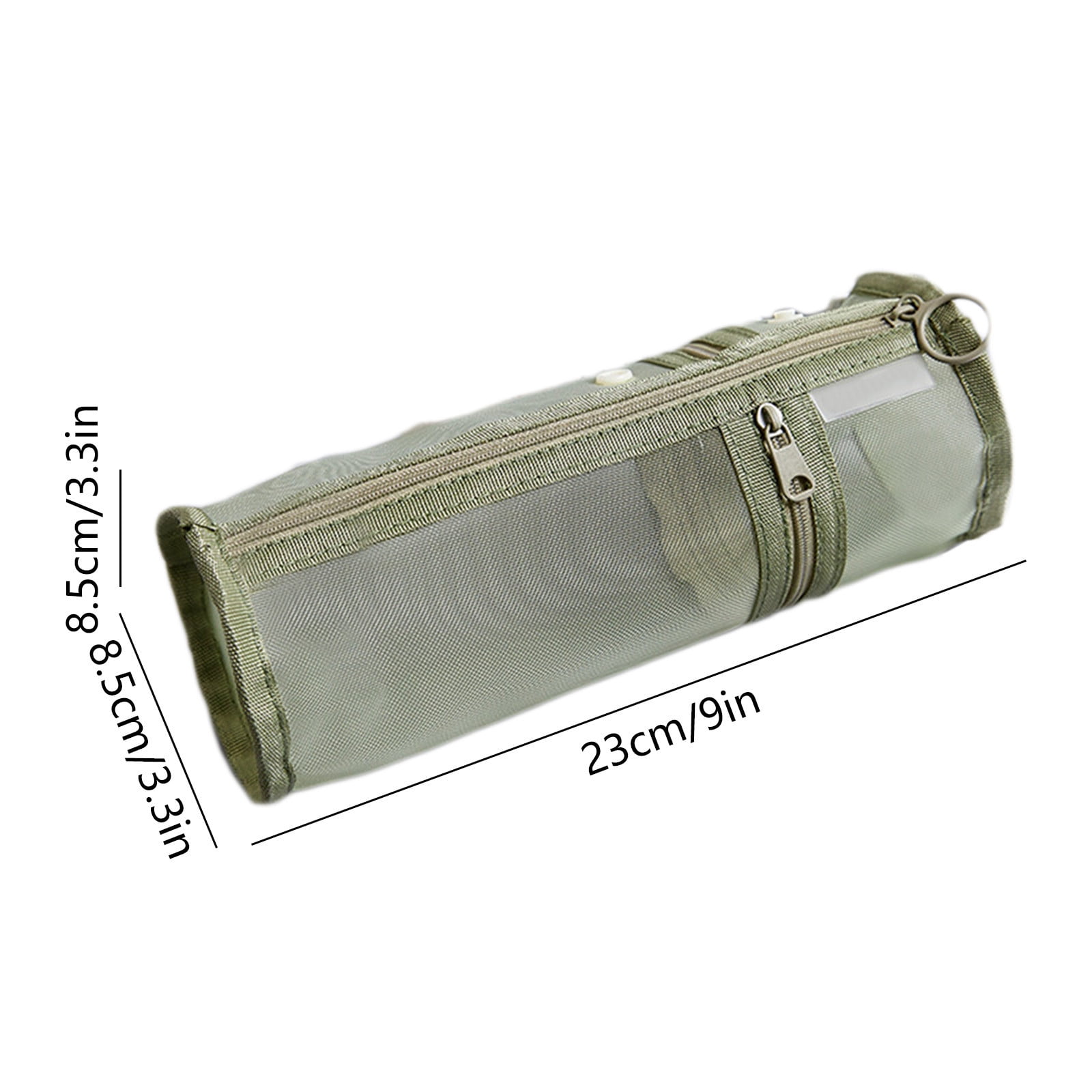 Yulucky Polyester Pencil Pouch,Clear Mesh Pencil Case 9x3.3x3.3 Inches ...