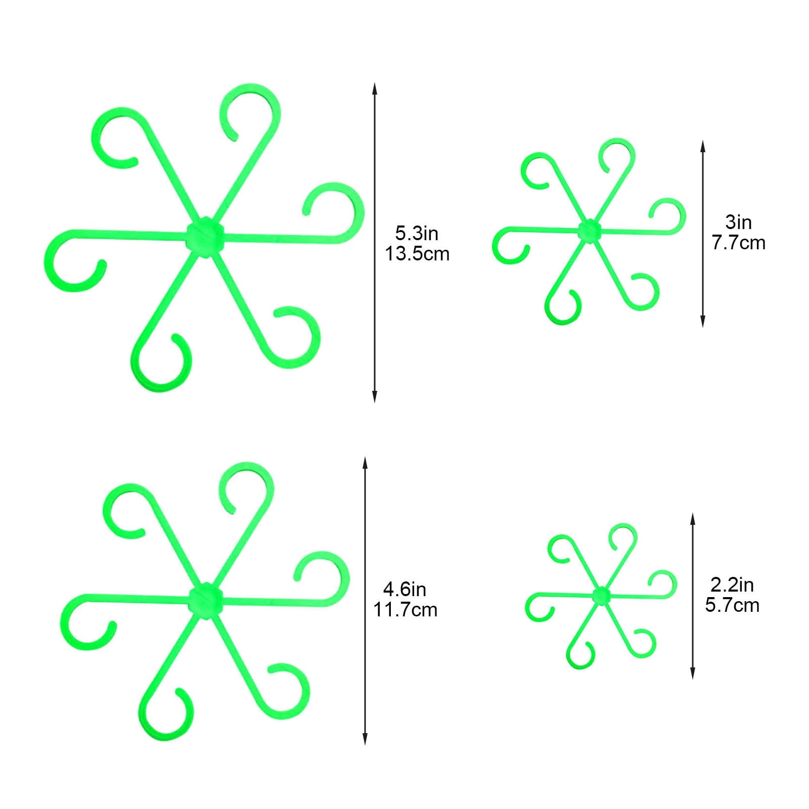 Yulucky Retaining Clip,12 Pack Plant Support Clips for Climbing Flowers ...