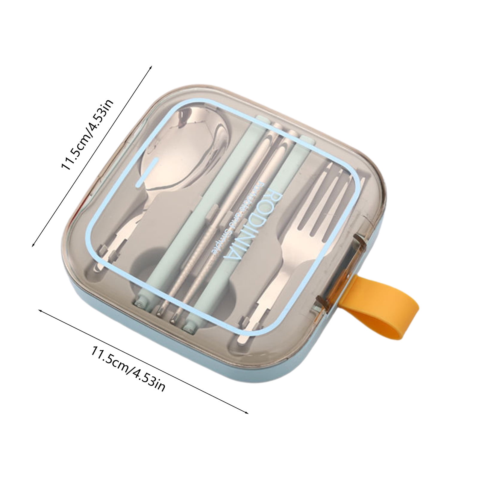 Yulucky Stainless Steel Cutlery Portable Stainless Steel Utensil Set 4 ...