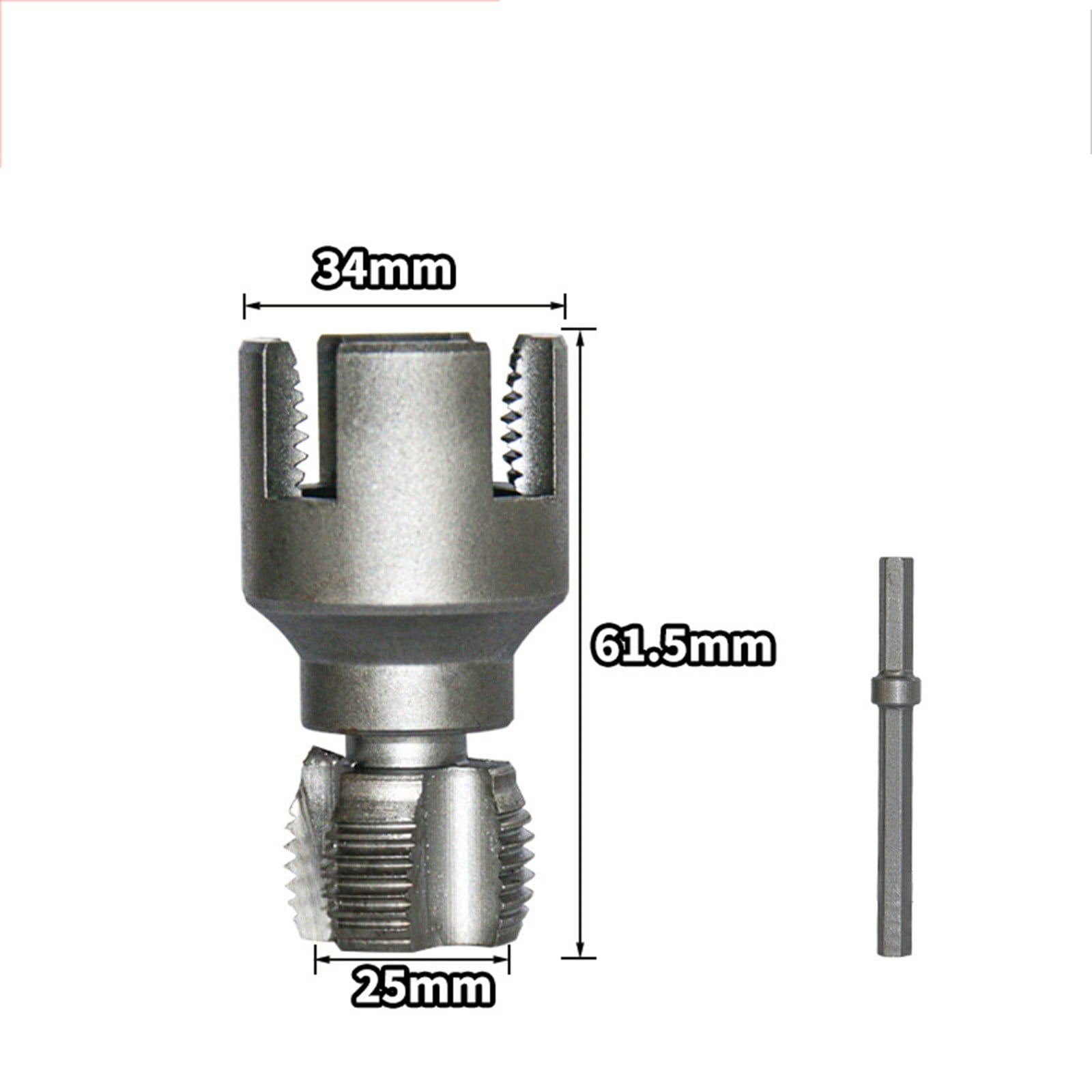 Yulucky Wire Opener,PVC Pipe Thread Cutter 1/2 & 3/4 Inch Double Ended ...