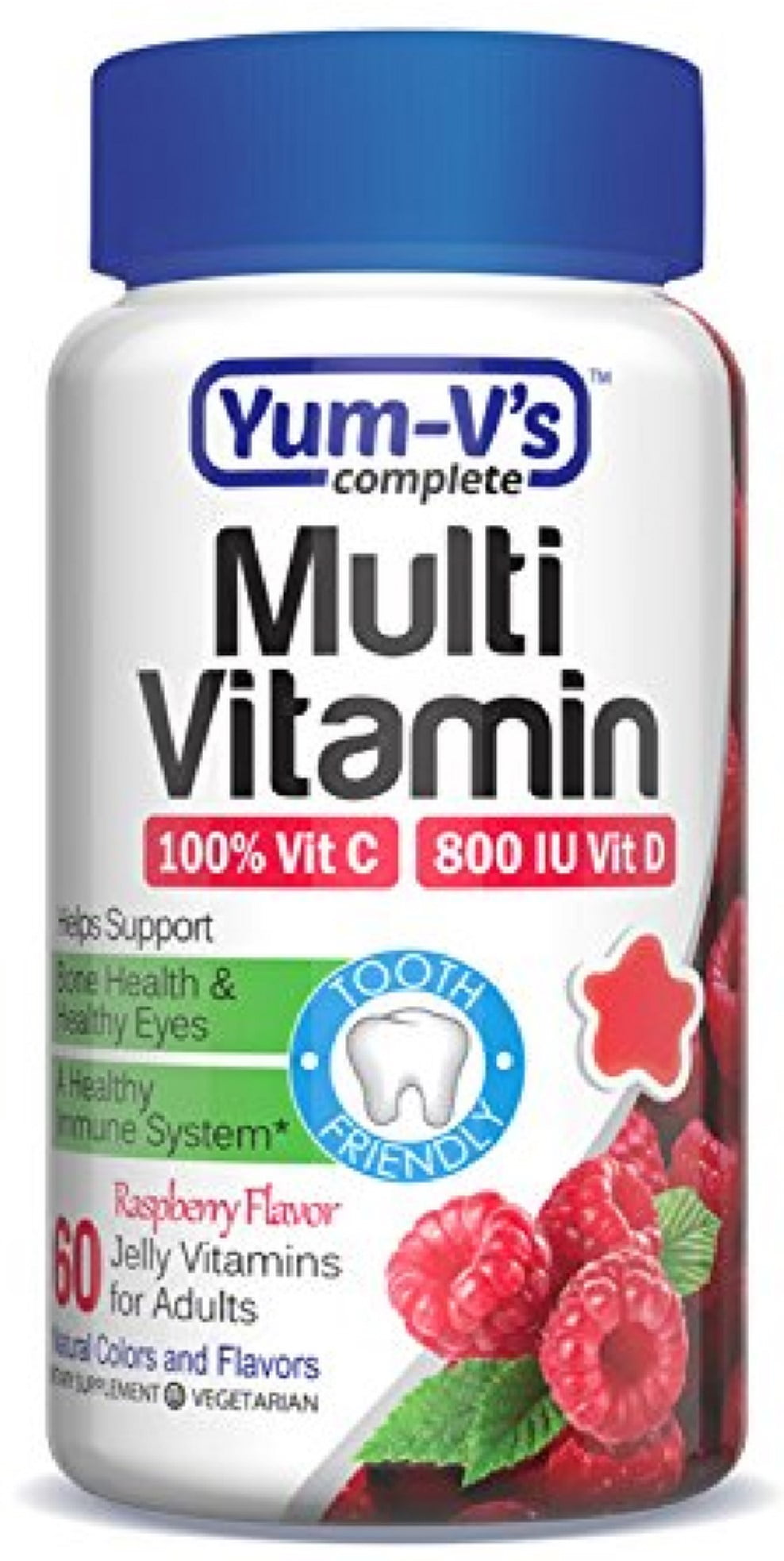 Yum V's Complete Multivitamin and Multimineral for Adults Jellies ...