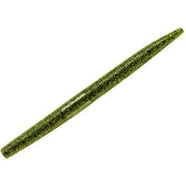 YUM Dinger Soft Plastic Worm 5" Green Pumpkin 8 Count - Walmart.com