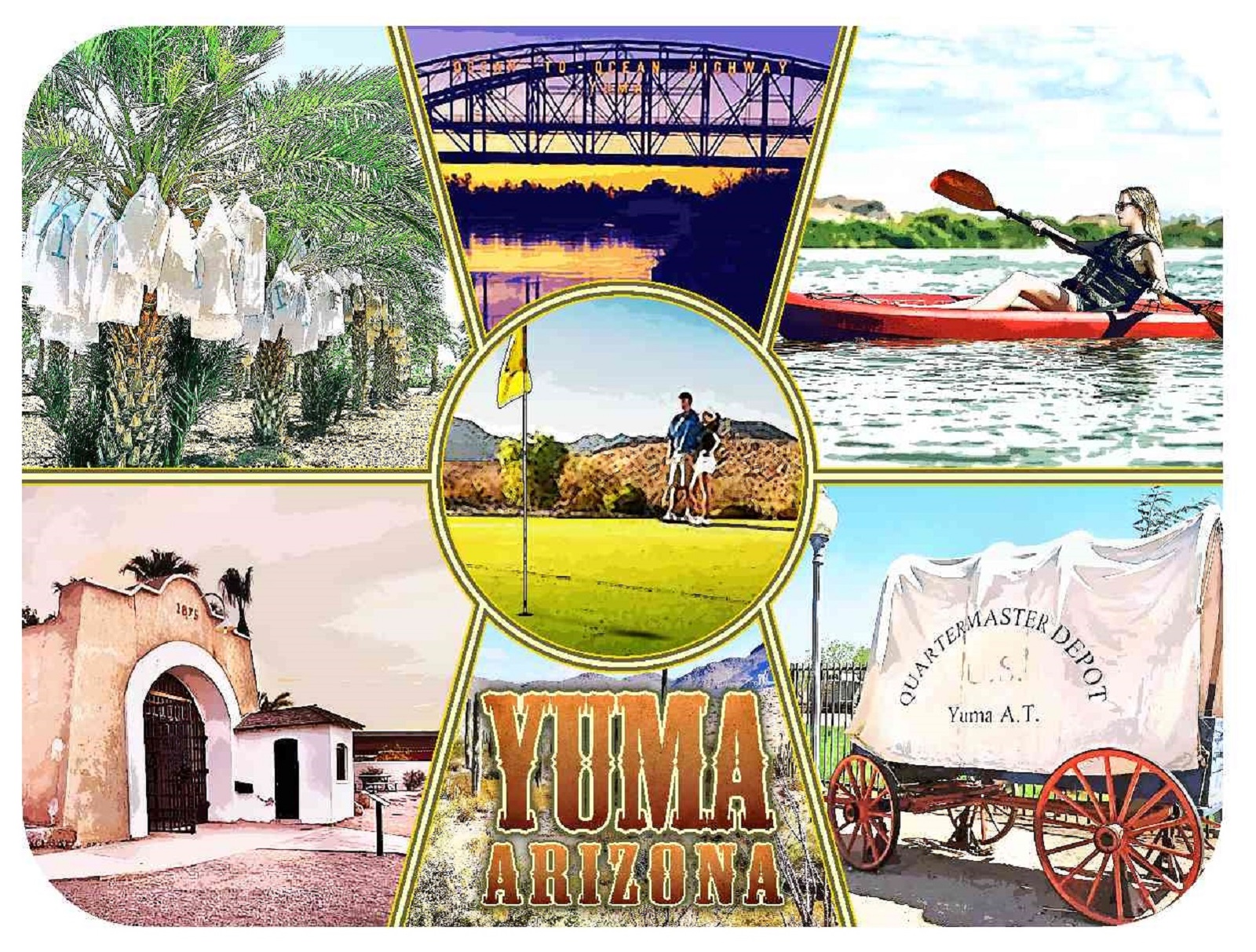Yuma Arizona Photo Fridge Magnet - Walmart.com