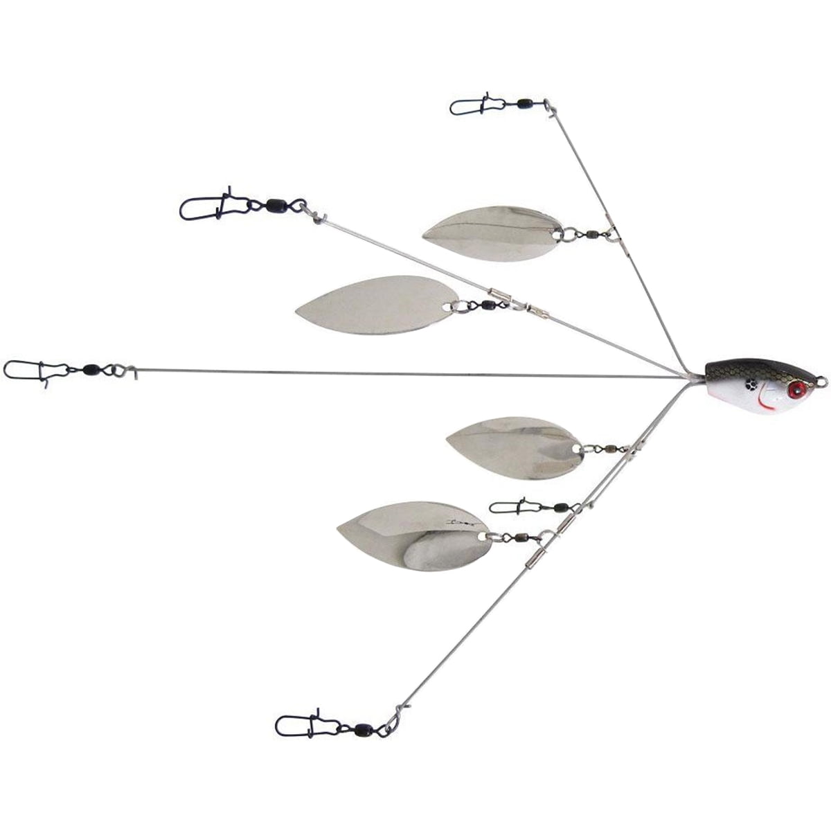 YUM Yumbrella Flash Mob Junior, Ultralight Multi-Lure Rig, Durable ...
