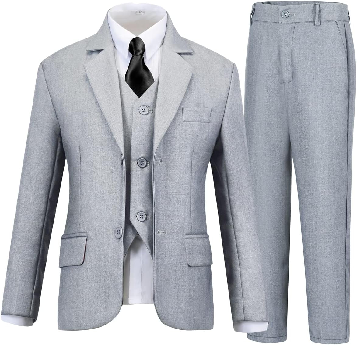 Yumcute Boys Suits 5 Piece Formal Suit Set Slim Fit Formal Dress ...