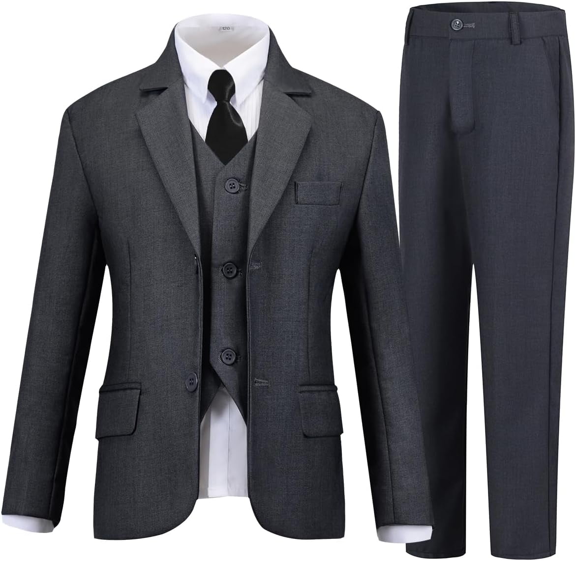Yumcute Boys Suits 5 Piece Formal Suit Set Slim Fit Formal Dress ...