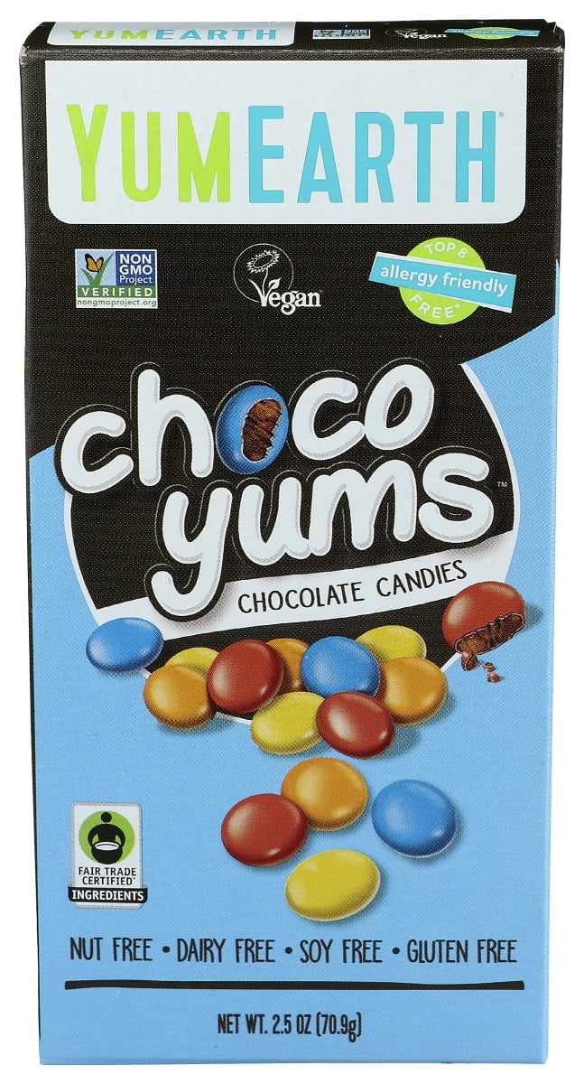Yumearth Food: Choco Yums Chocolate Candies, 2.5 Oz - Walmart.com
