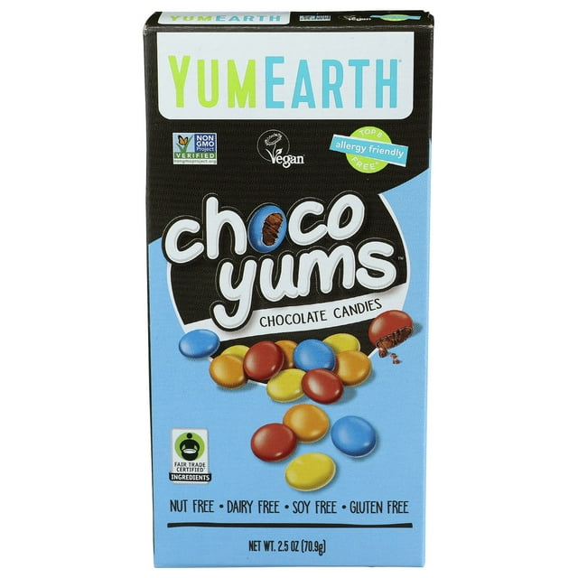 Yumearth Food: Choco Yums Chocolate Candies, 2.5 Oz - Walmart.com