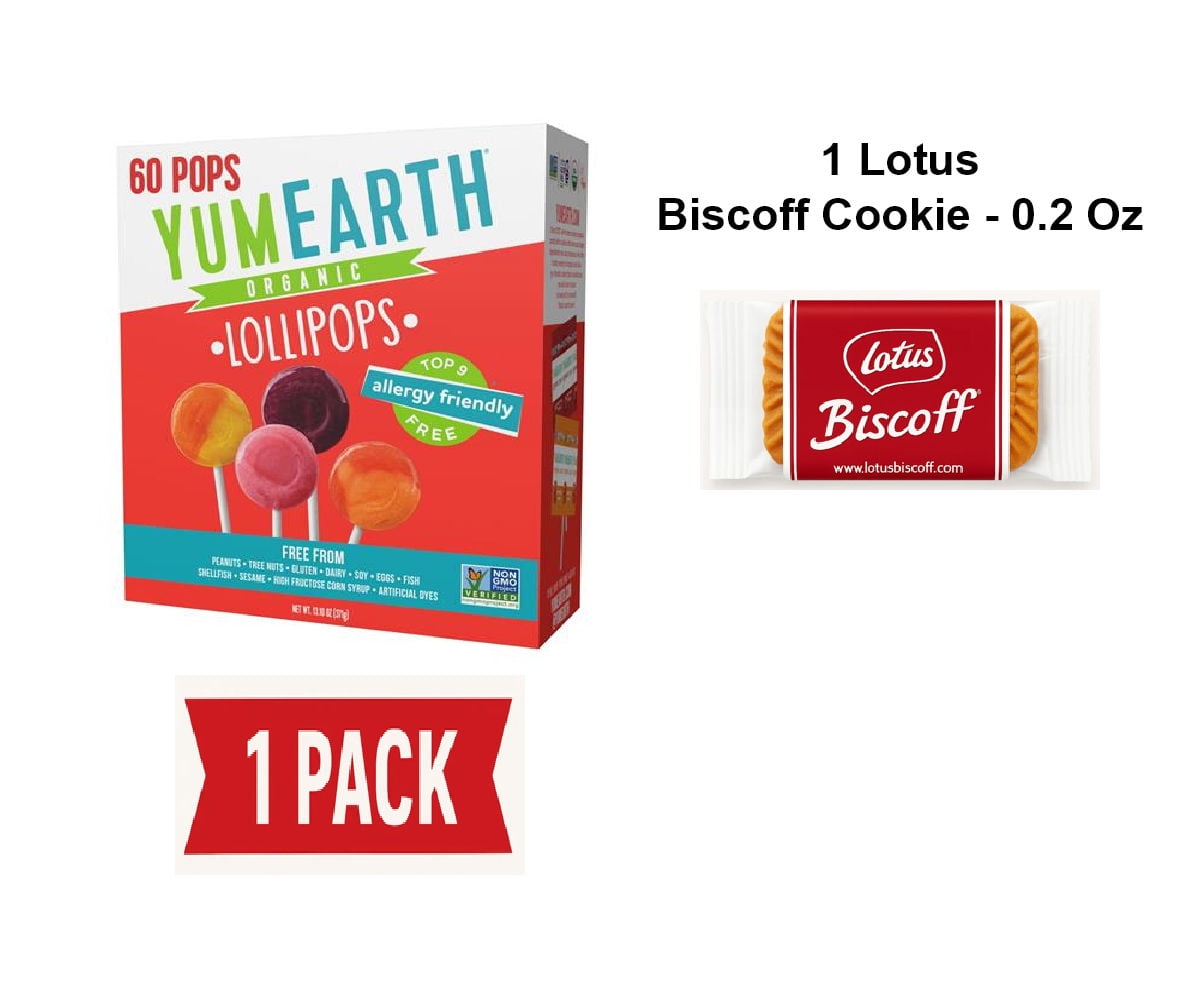 Yumearth Organic Pops Variety Pack, 60 Fruit Flavored Favorites ...