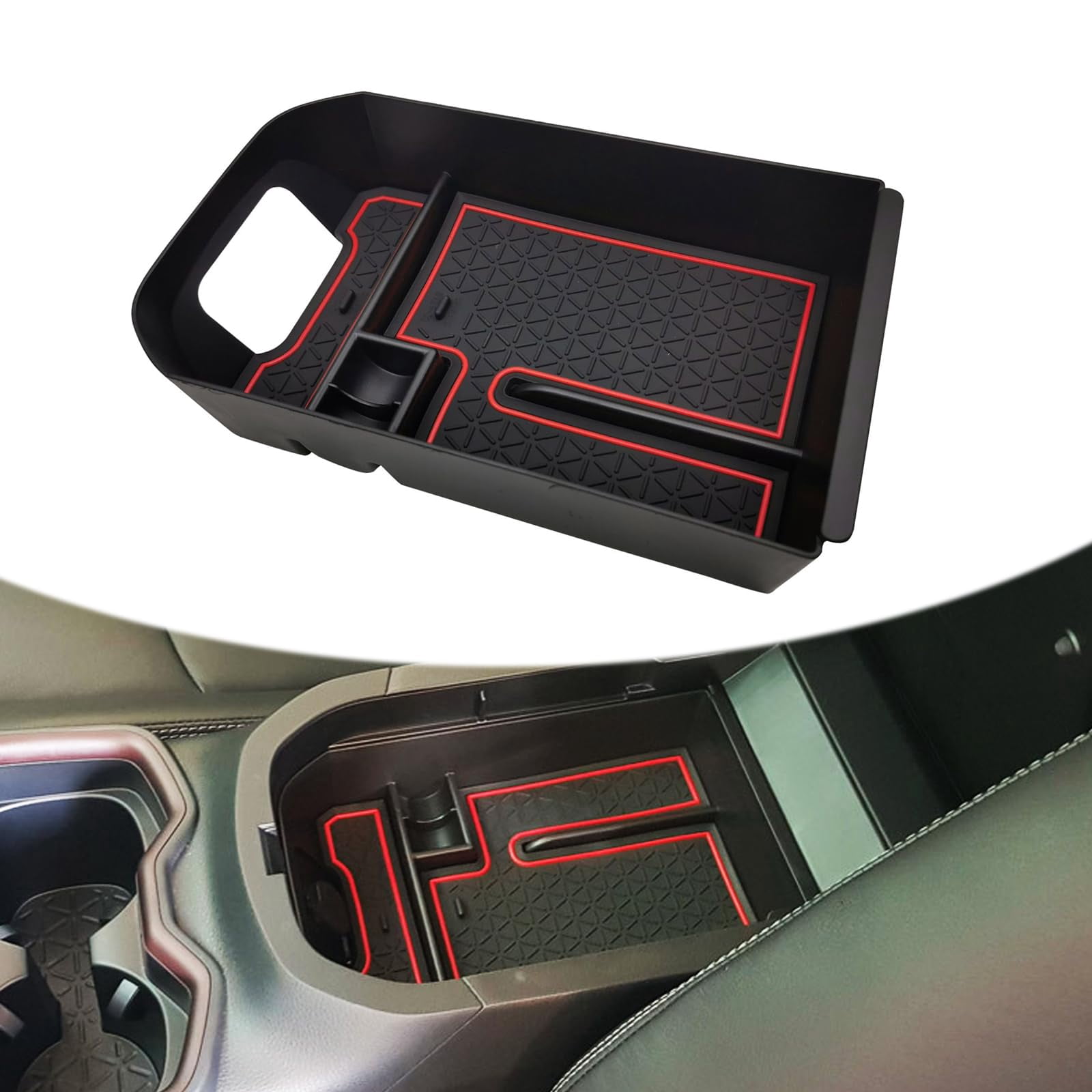 Yumfugu Pack-1 Car Center CM31 Console Tray Organizer, Car Center ...