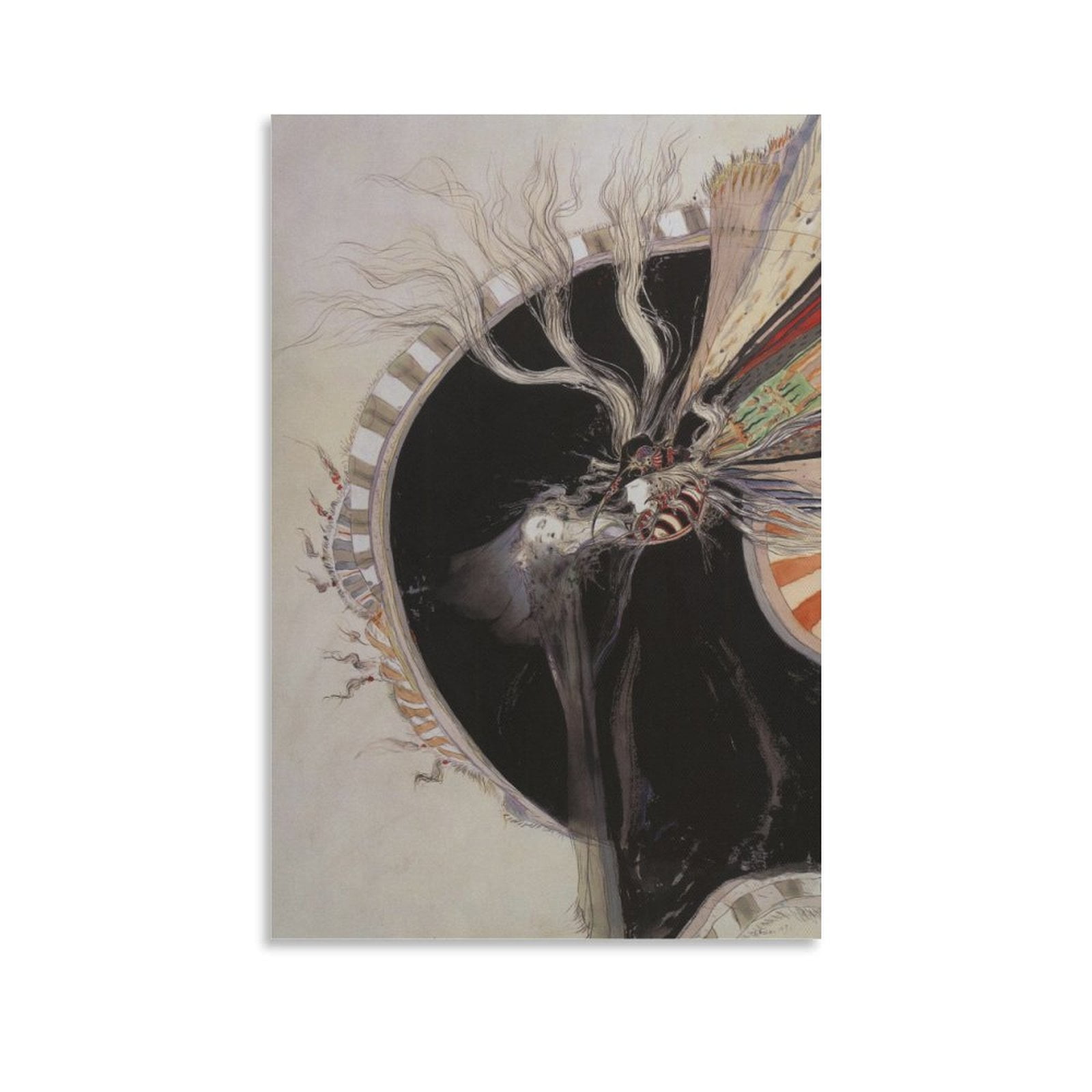 Yumihiko Amano Artist Japanese Artwork Canvas Art Poster and Wall Art ...