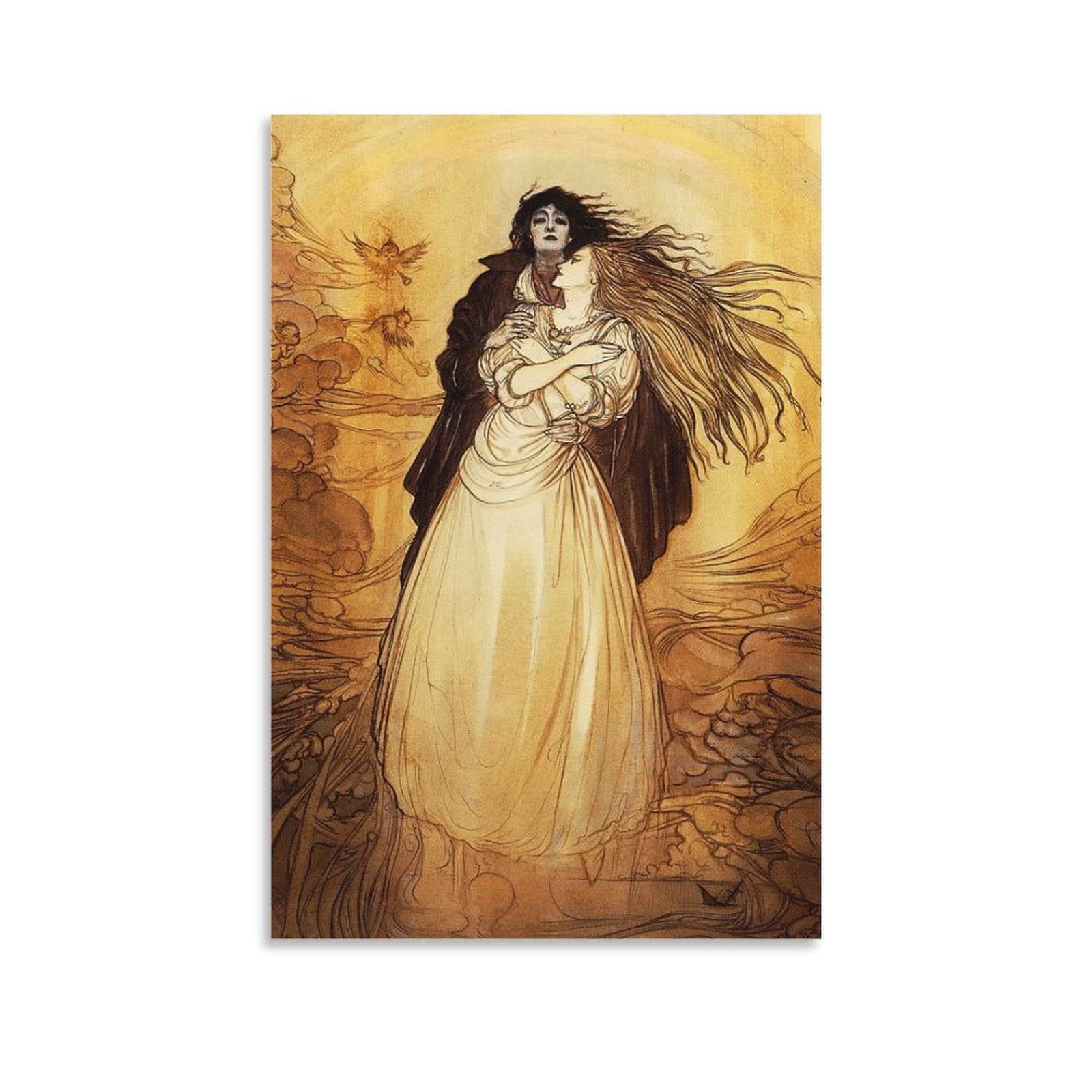 Yumihiko Amano Japan Artist Painting Print Photo Art Painting Canvas ...