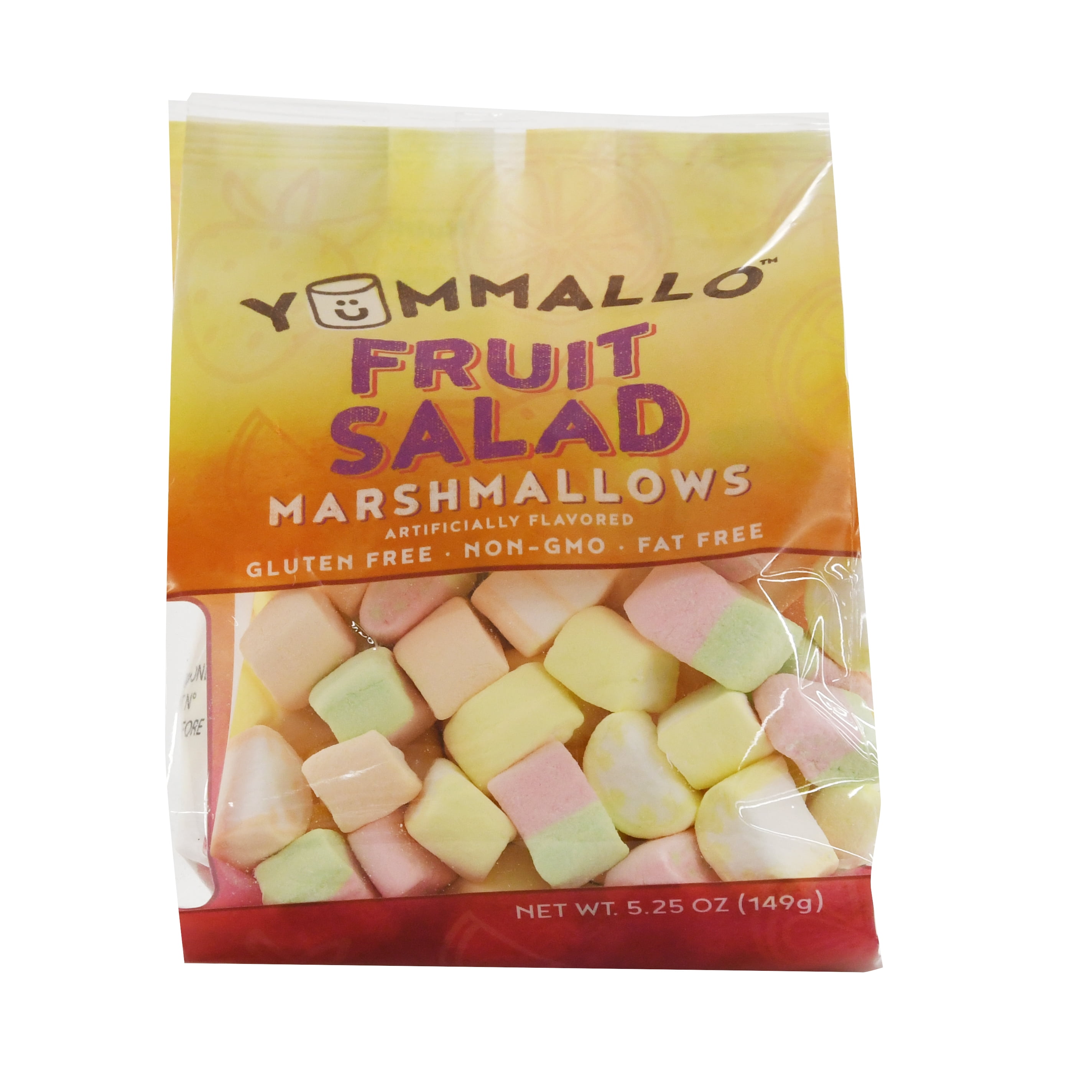 Yummallo Fruit Salad Marshmallows, 5.25 oz (149 g) - Walmart.com