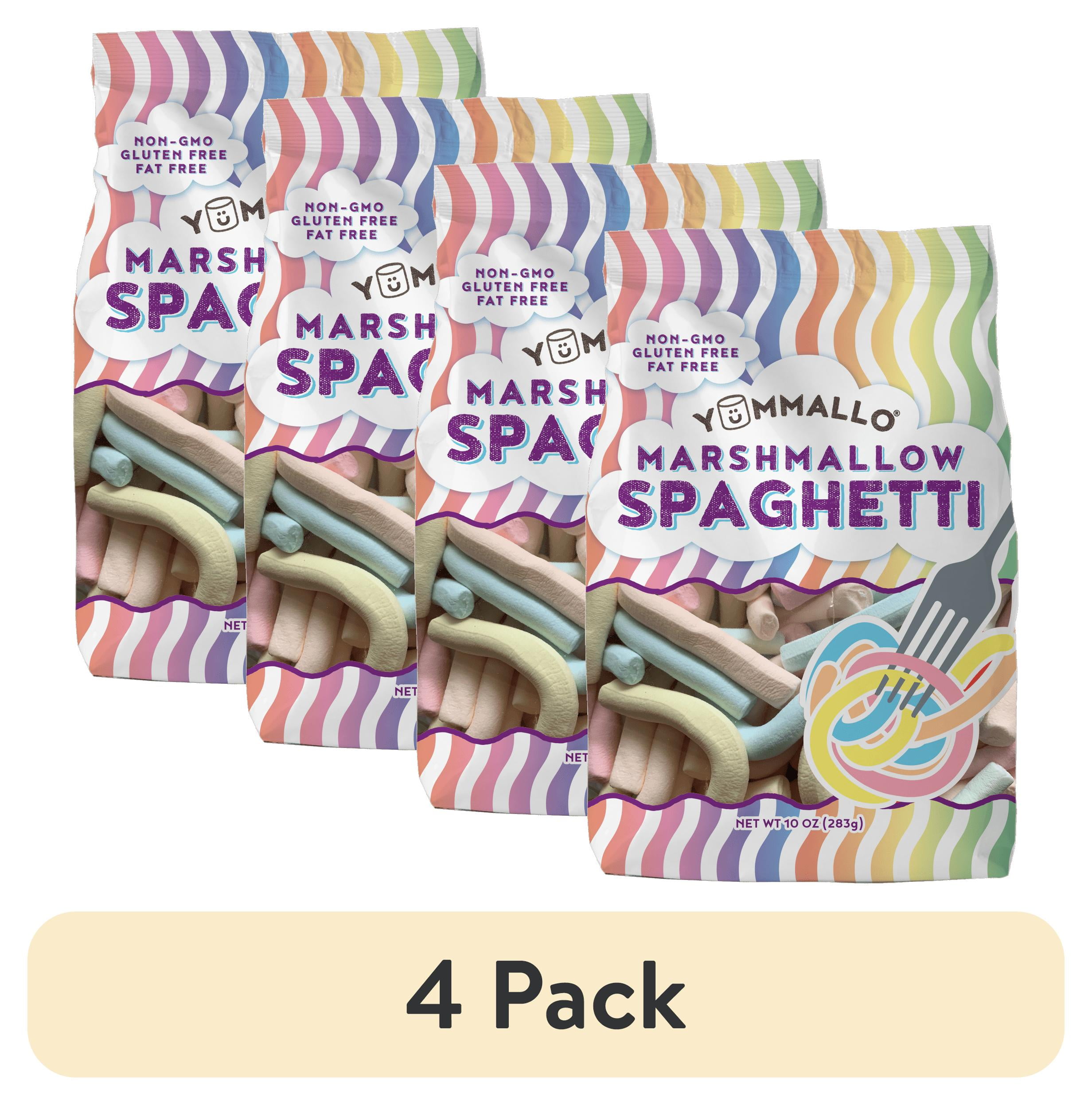 (4 pack) Yummallo Marshmallow Spaghetti, 10 oz (283 g) - Walmart.com