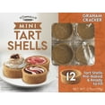 Yummallo Mini Graham Cracker Tart Shells, 12 Count, 2.75 oz (78 g ...