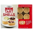 Yummallo Small Premade Individual Pie Shells, Mini Shortbread Tart ...