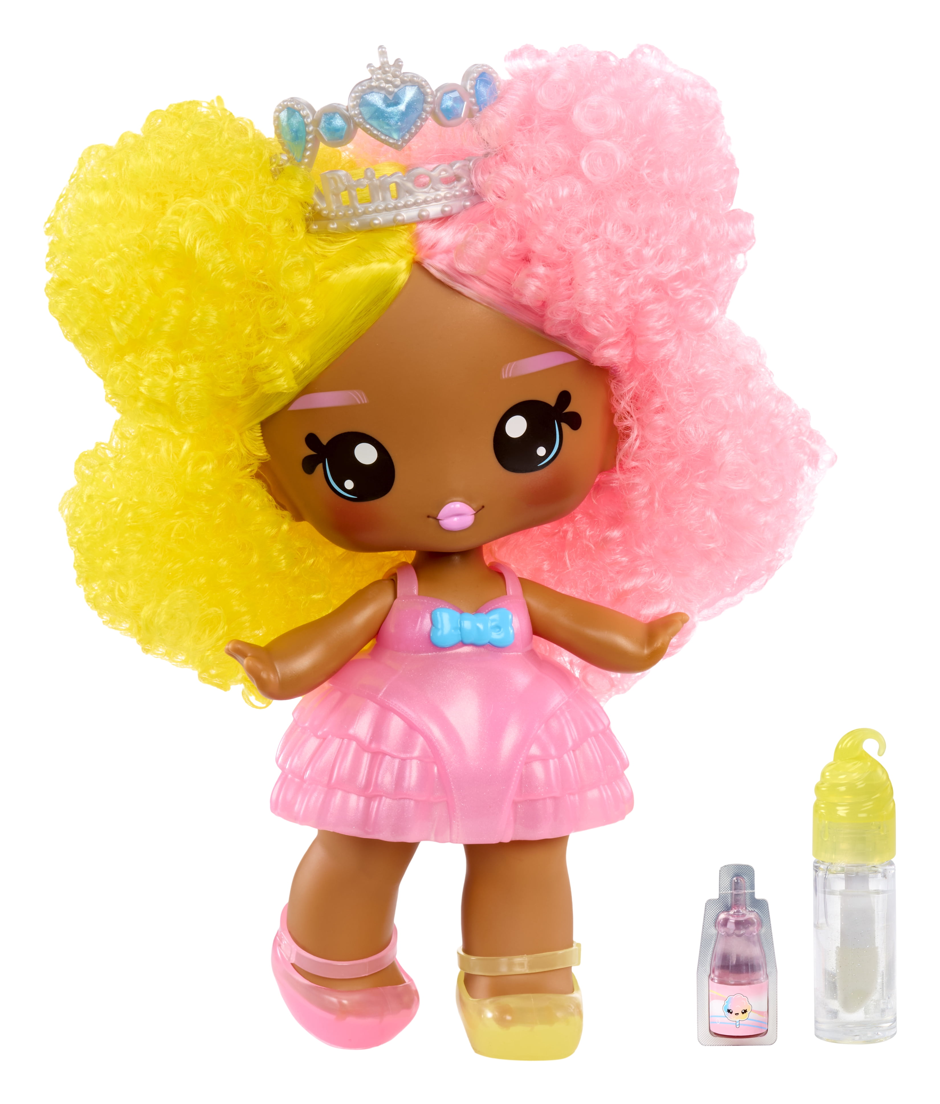 Yummiland Large Doll- Nia Candy Fluff with Scented Lip Gloss, Ages 4 ...