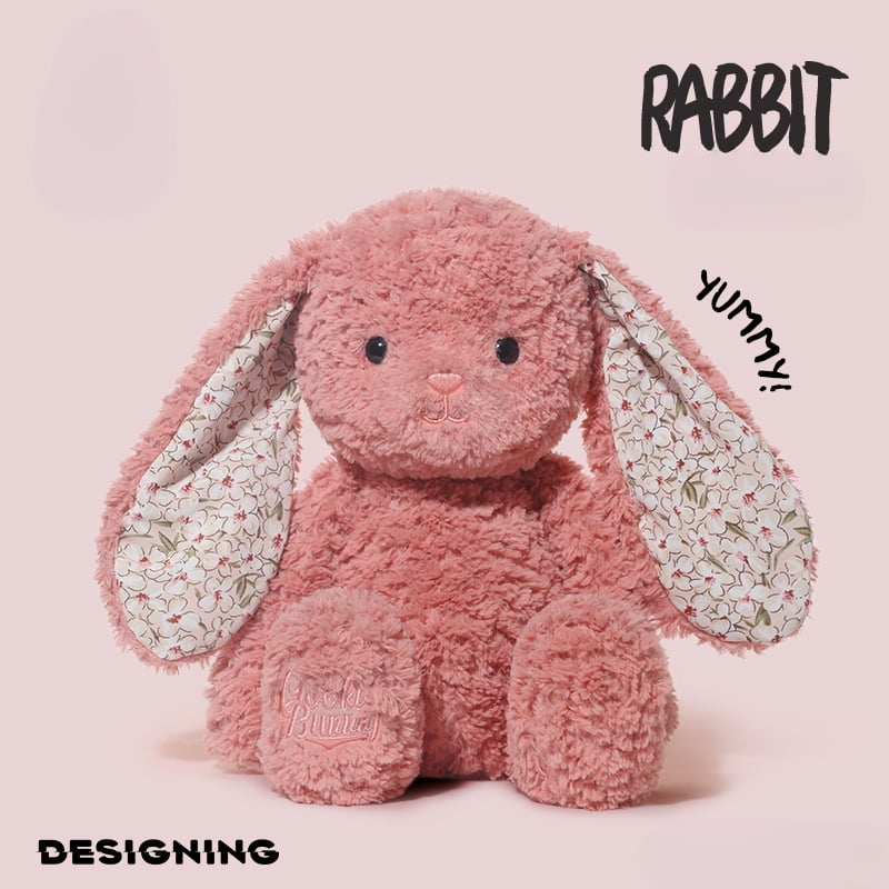 Yummy Bunny Plush Toy - Ultra-Soft Cute Rabbit Stuffed Animal ...