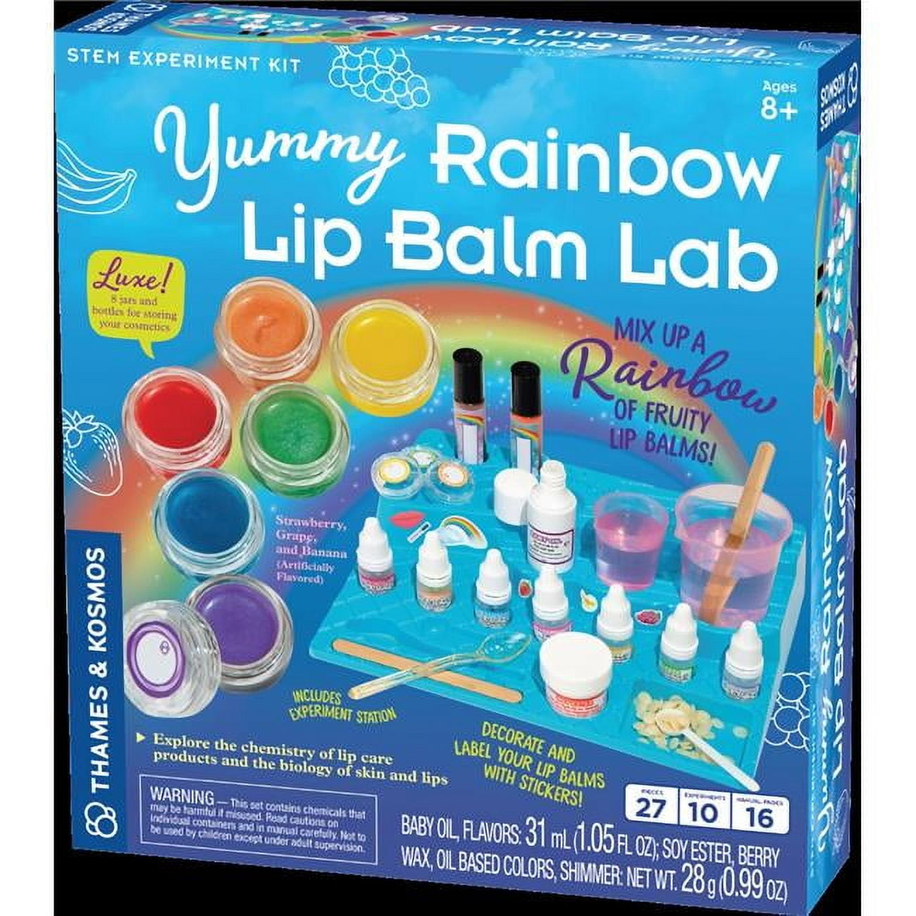 Yummy Rainbow Lip Balm Lab - Walmart.com