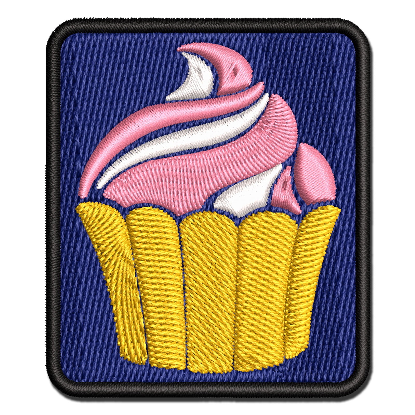 Yummy Sweet Cupcake Birthday Anniversary Celebration Applique Multi ...