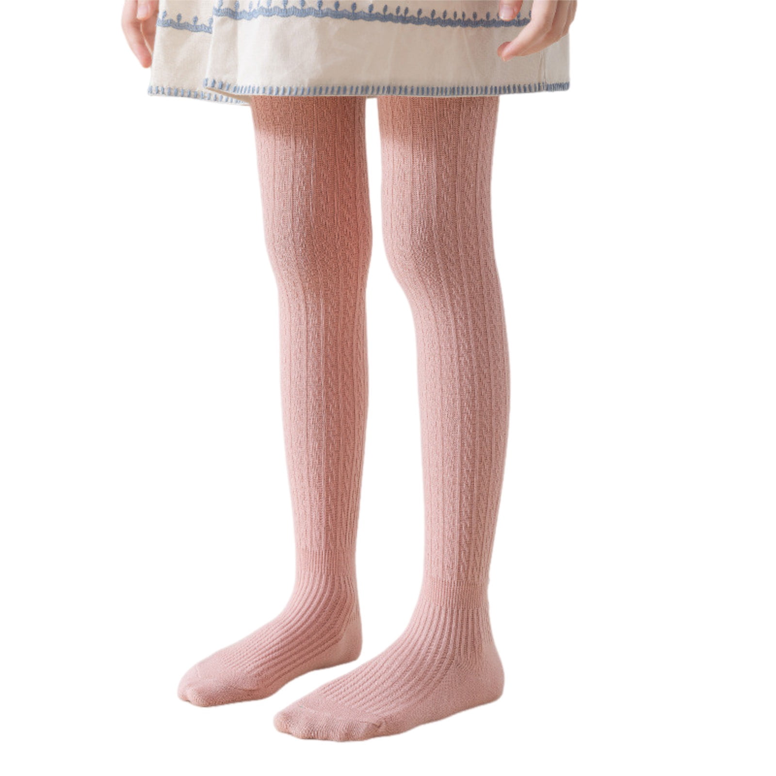 YunPes Children's Rib Knit Tights Soft Stretchable and Comfortable for ...
