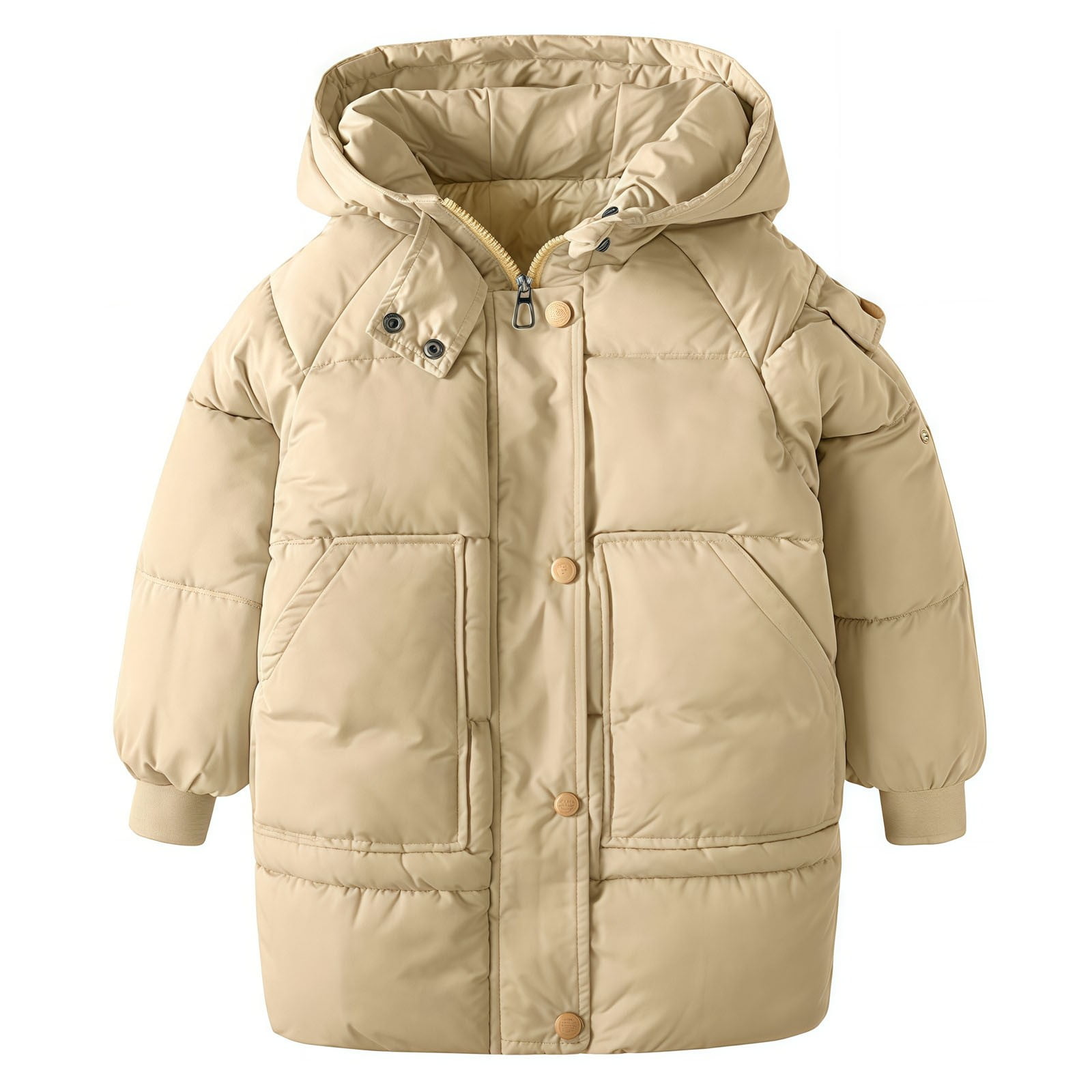YunPes Girls Winter Coats Size 10 12 Heavyweight Windproof Warm Hooded ...